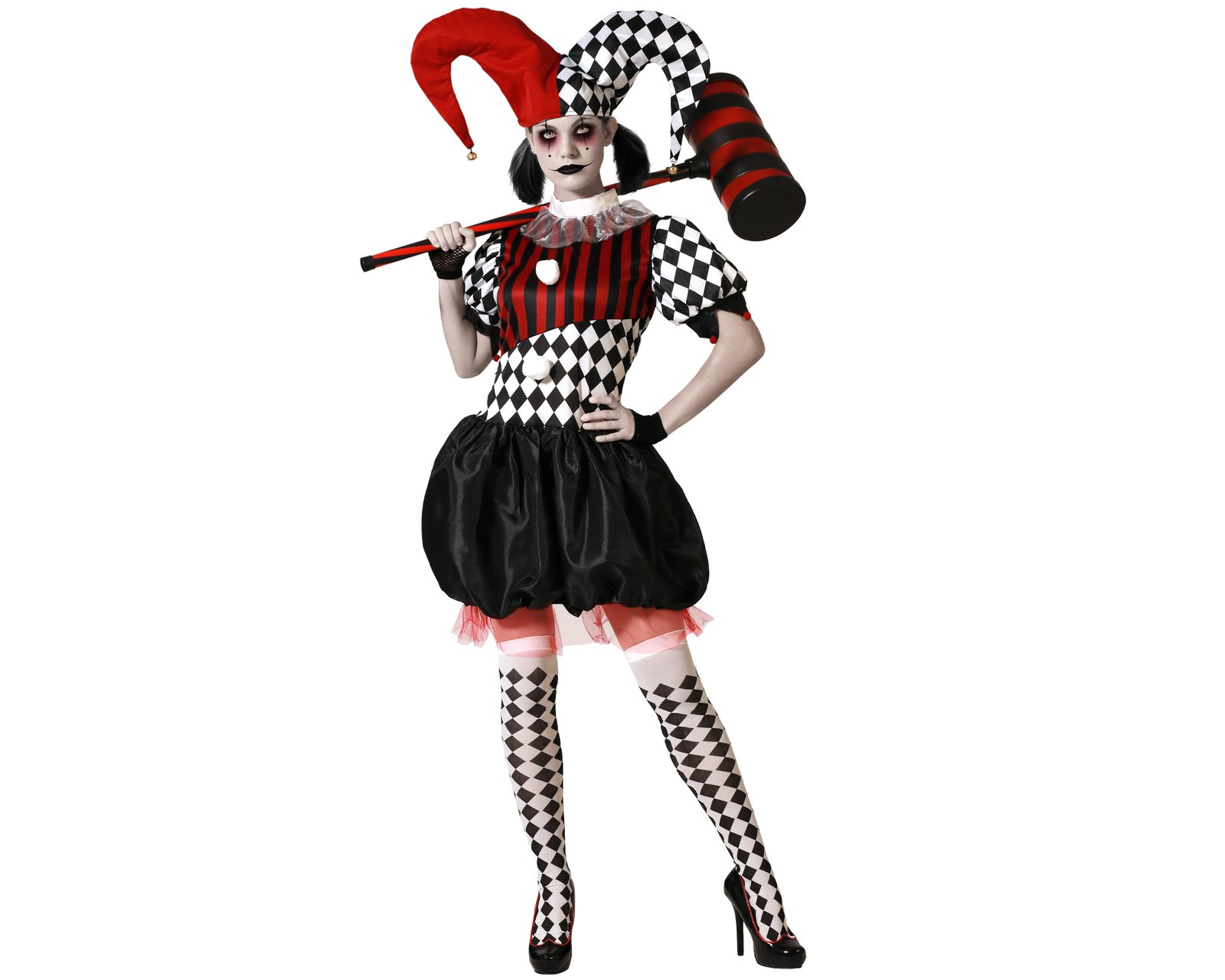 DISFRAZ DE ARLEQUÍN HALLOWEEN MUJER | Tienda de disfraces online
