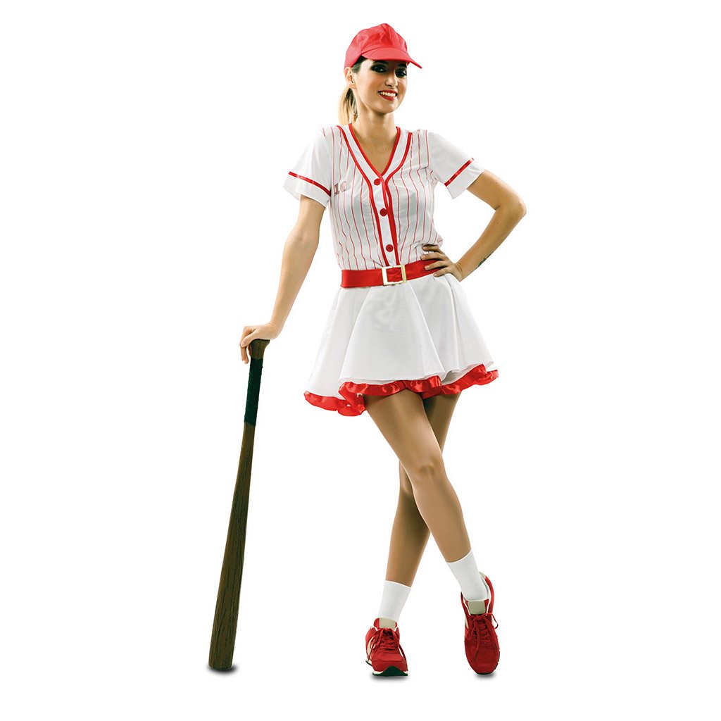 DISFRAZ JUGADORA DE BÉISBOL MUJER | Tienda de disfraces online