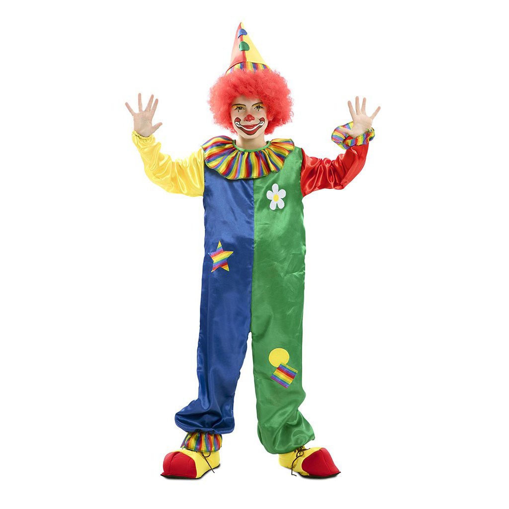 DISFRAZ DE PAYASITO MULTICOLOR NIÑO | Tienda de disfraces online