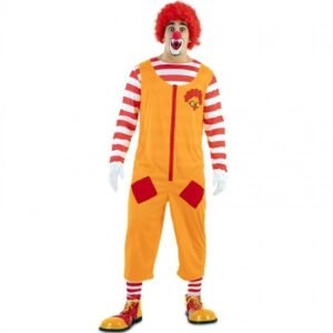 DISFRAZ DE PAYASO RONALD MCDONALD ADULTO | Tienda de disfraces online
